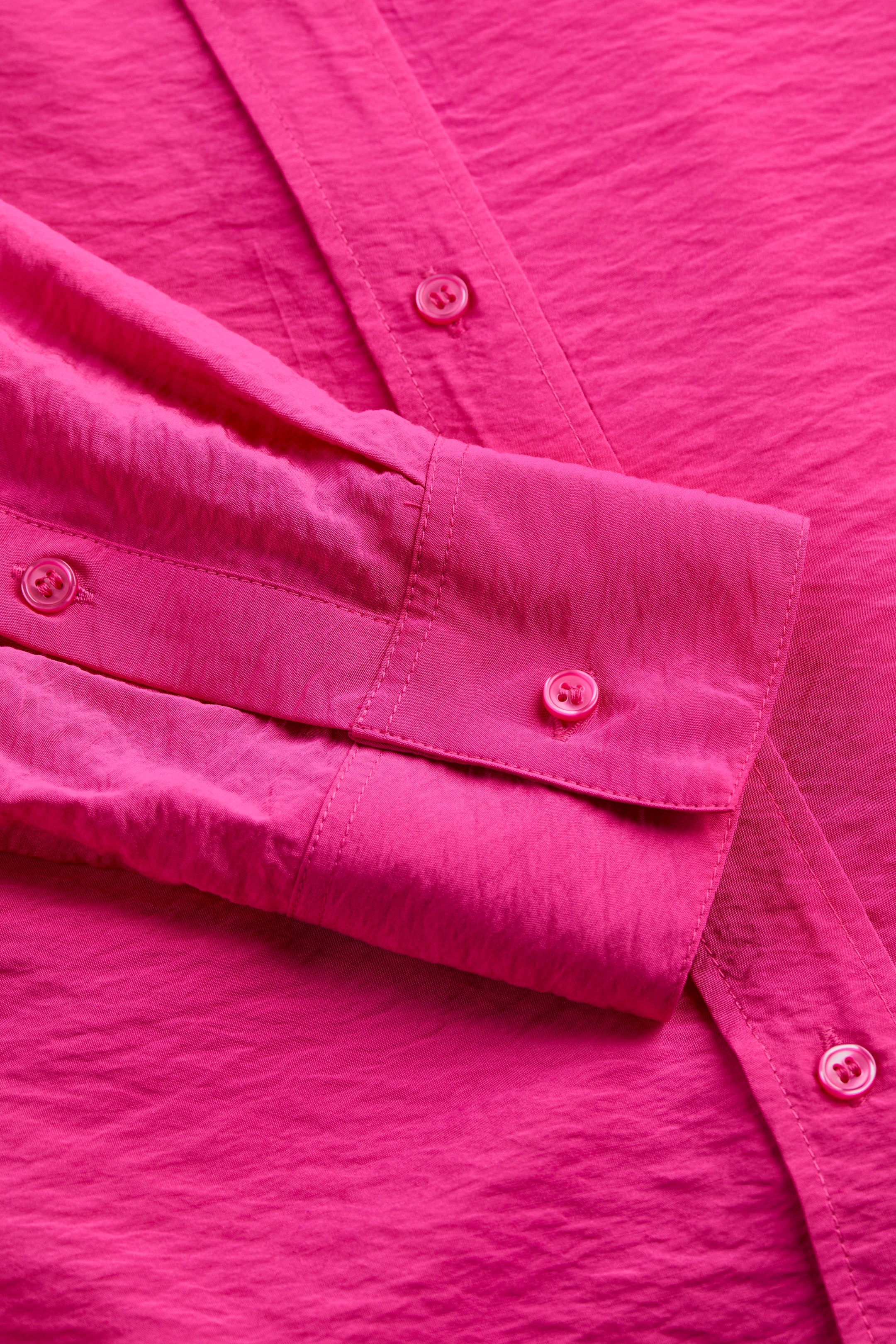 Women's Cerise Crinkled shirt | H&M SG