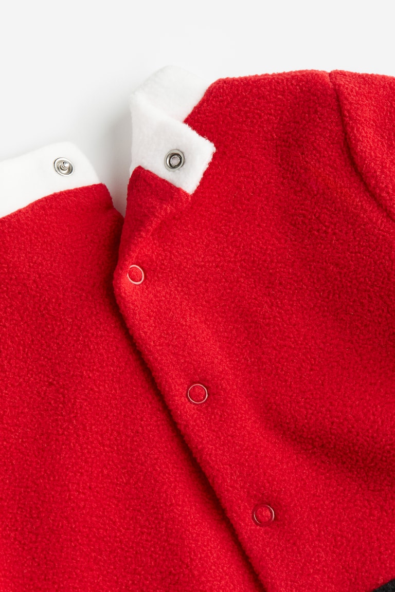 Red/Santa Fleece Santa Costume for kids | H&M US