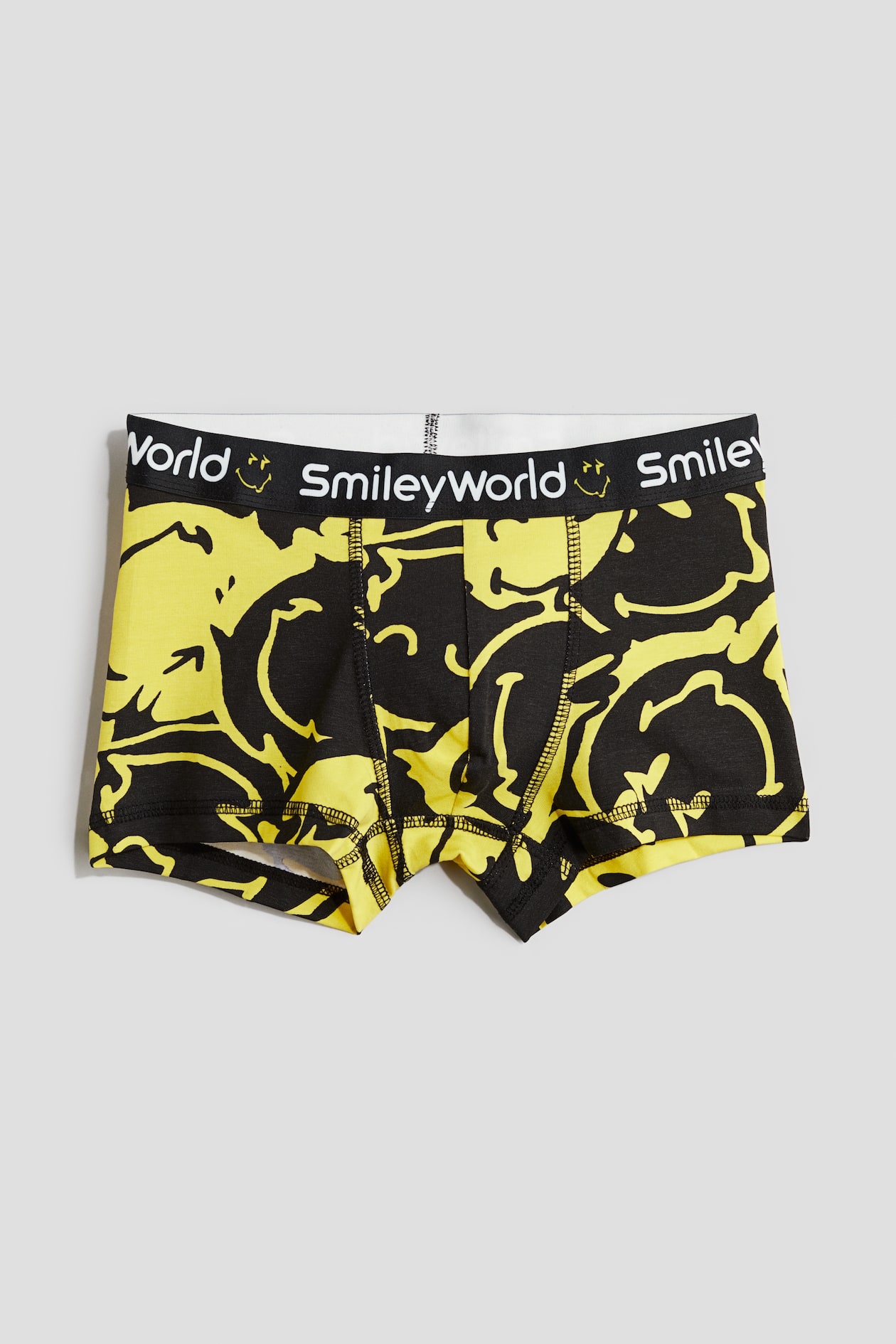 Black/SmileyWorld® 5-pack trunks for kids | H&M MY