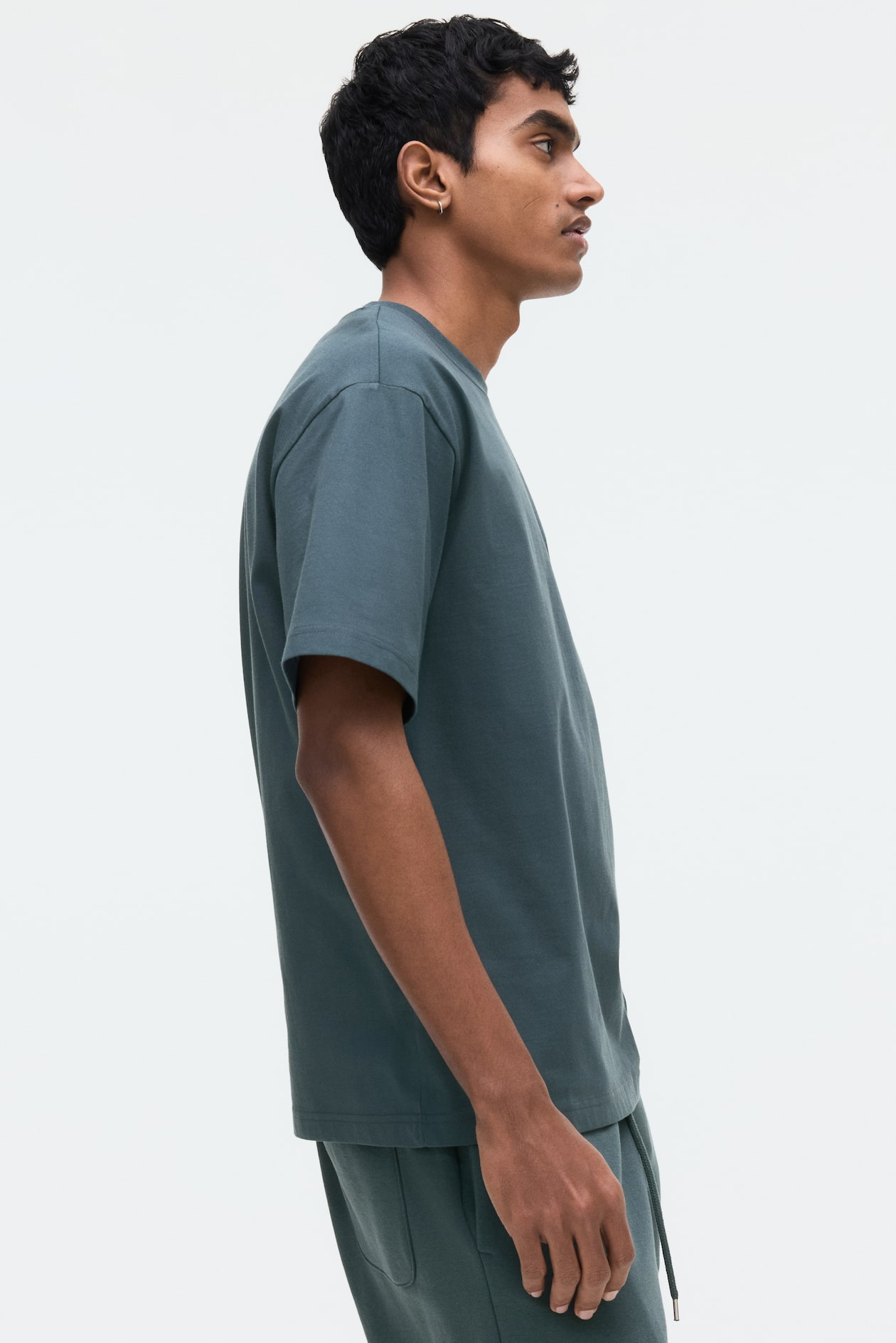 Playera Relaxed Fit - Azul cerceta oscuro - Men | H&M MX