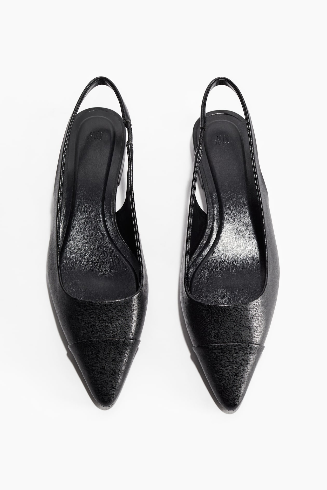 Pointed Slingbacks - Black - Ladies | H&M US
