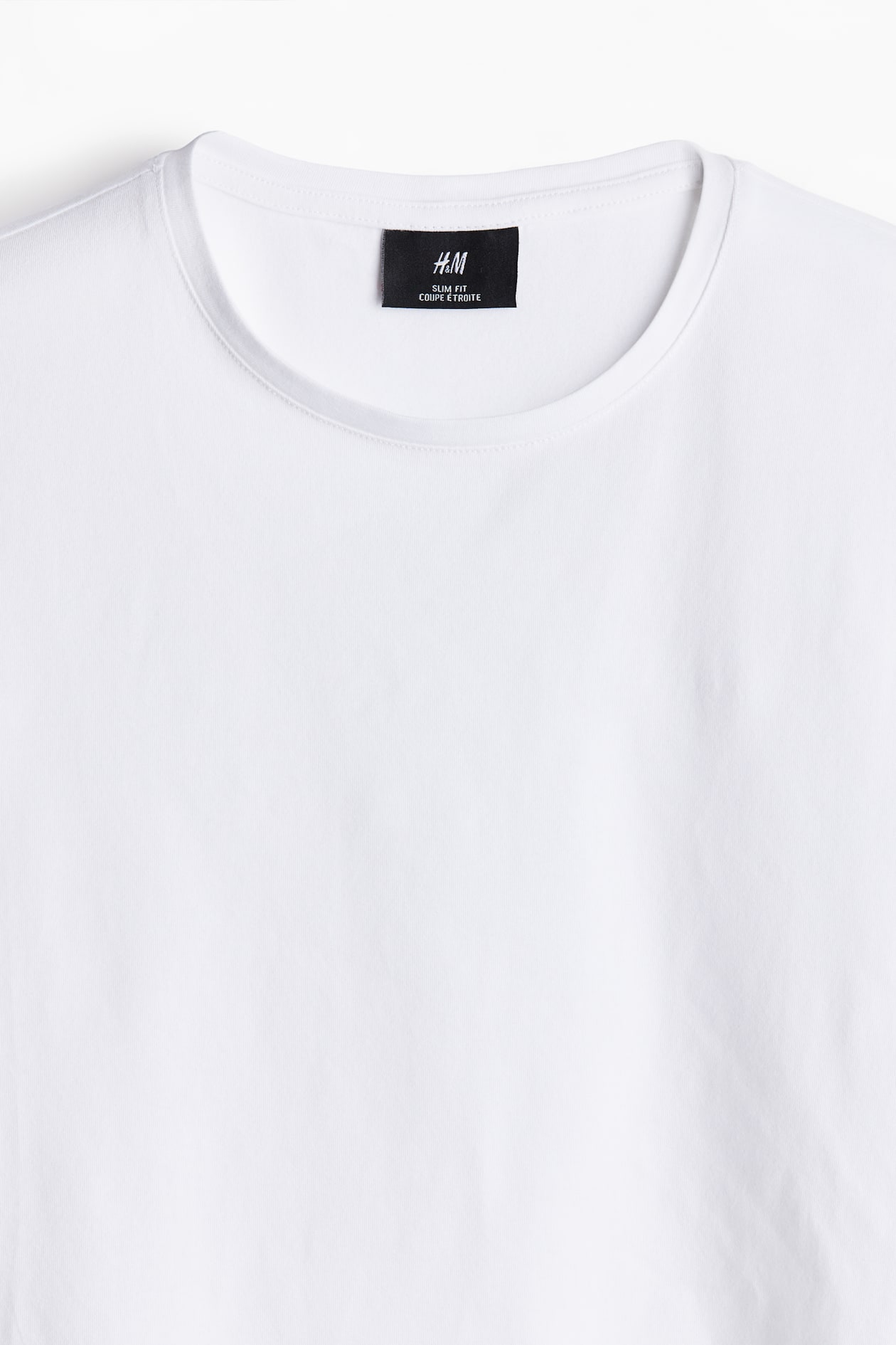 Men’s White Slim Fit T-shirt | H&M US