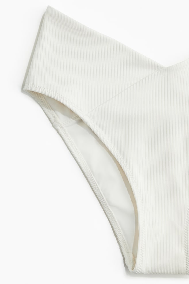 Bragas de bikini High Rise Cheeky - Blanco - Ladies | H&M MX