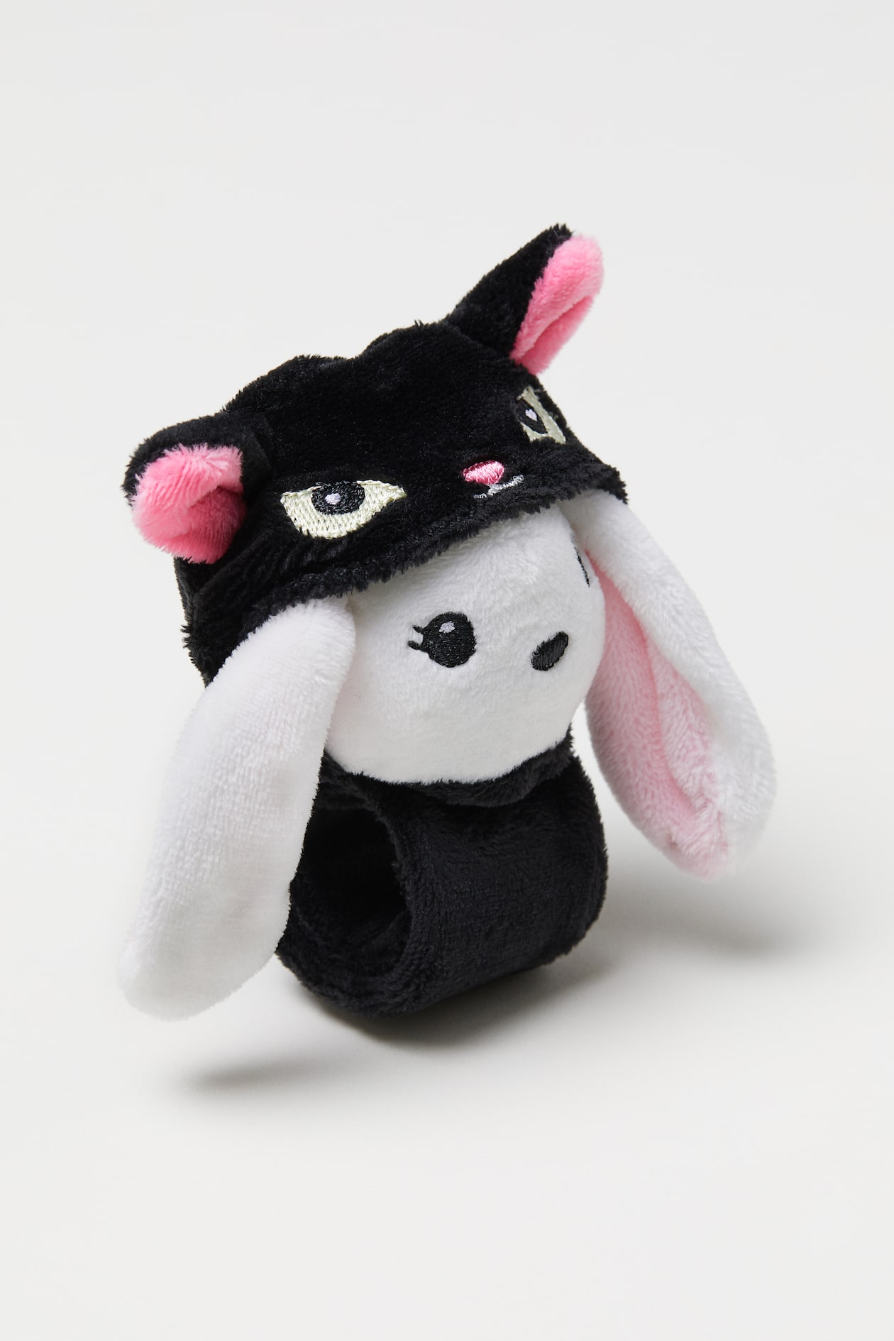Snap-on Soft Toy Bracelet - Black/rabbit - Kids | H&M CA