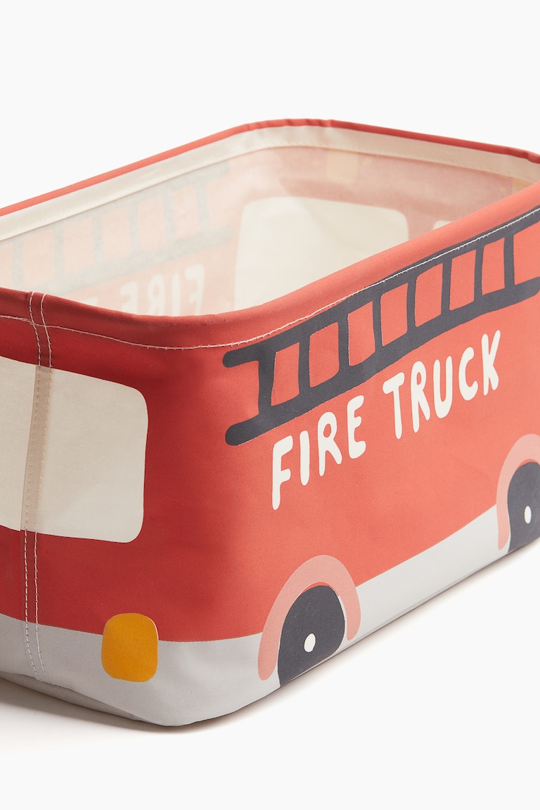 Red/Fire Truck Bus Storage Basket at H&M Home | H&M US