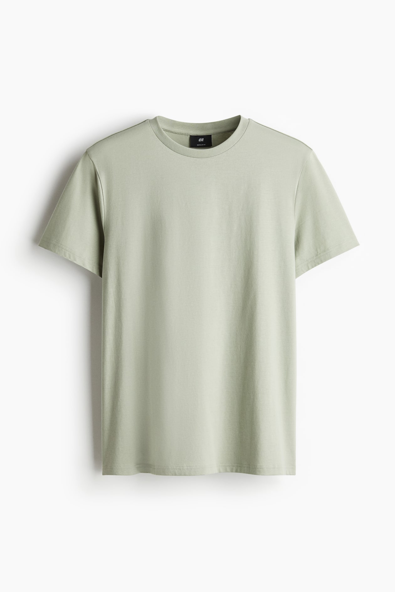 Men’s Light green Regular Fit T-shirt - Regular - Short sleeve | H&M CA