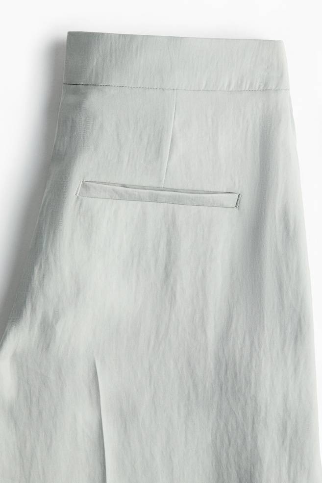Pantalón de vestir ancho - Verde salvia claro - Ladies | H&M MX