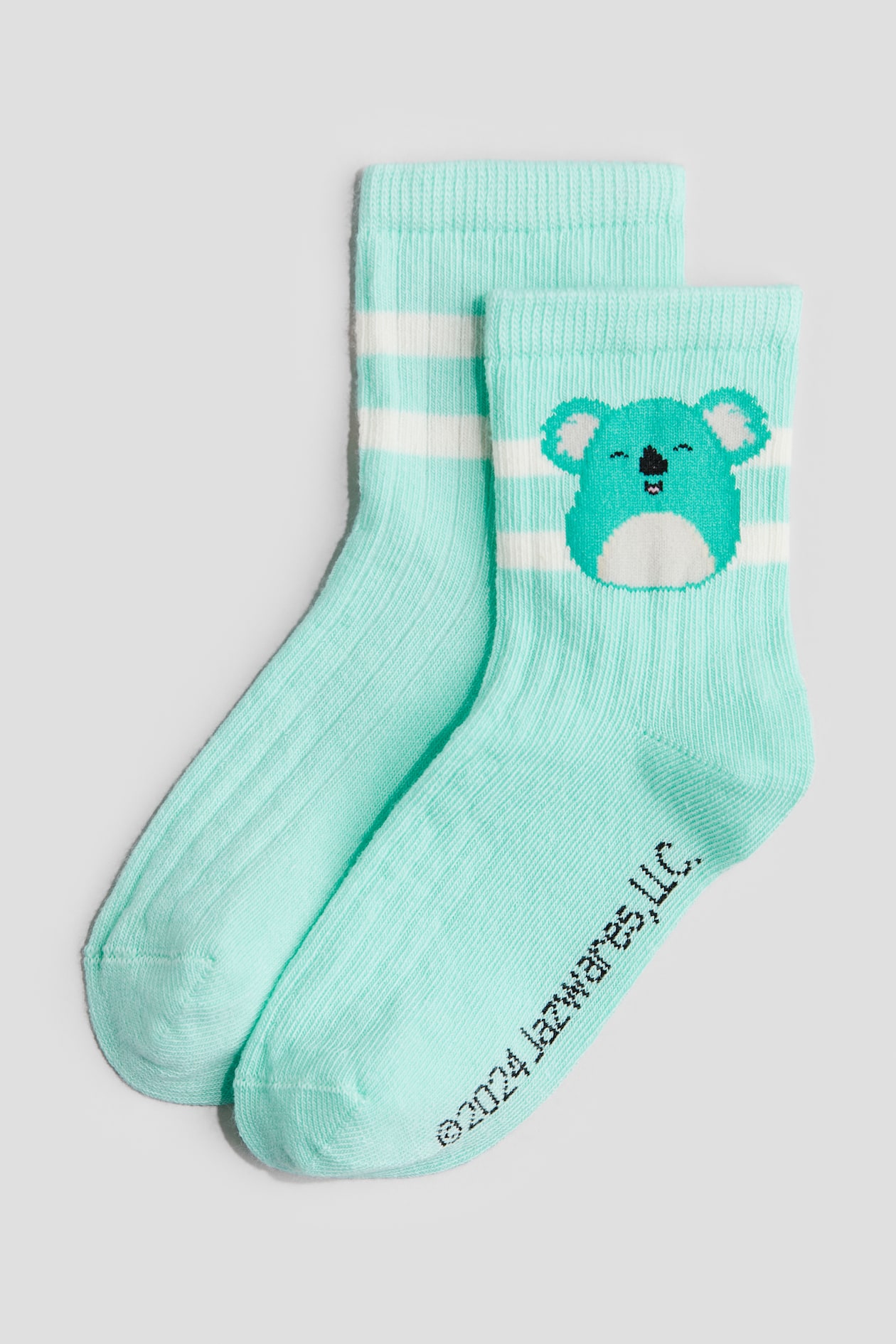 5-pack socks - Turquoise/Squishmallows - Kids | H&M GB