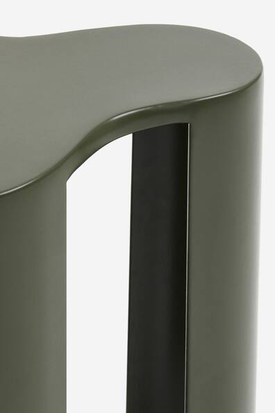 Metal side table - Dark green - Home All | H&M GB