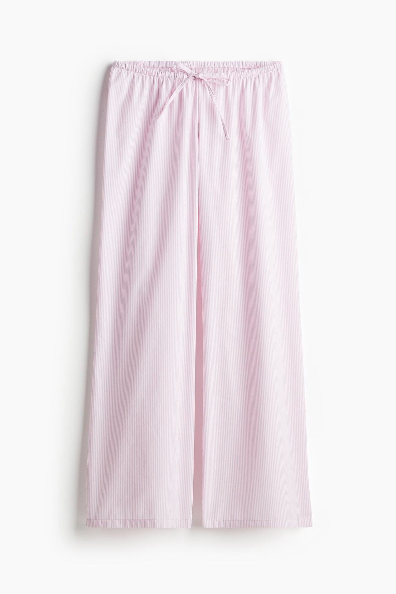 Cotton Pajama Pants - Light pink/striped - Ladies | H&M US