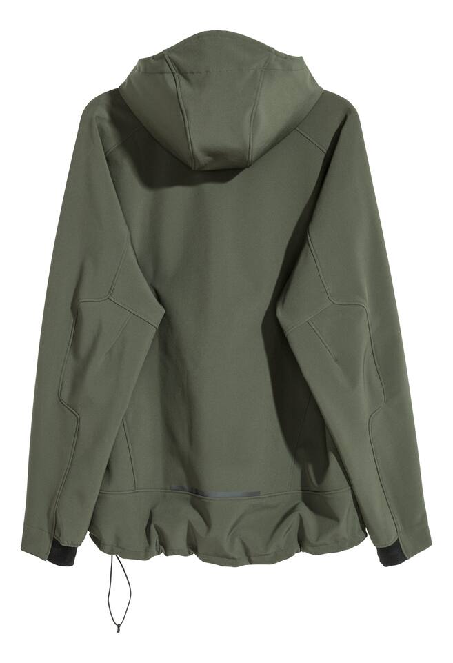 Softshell Jacket - Khaki green - Men | H&M US