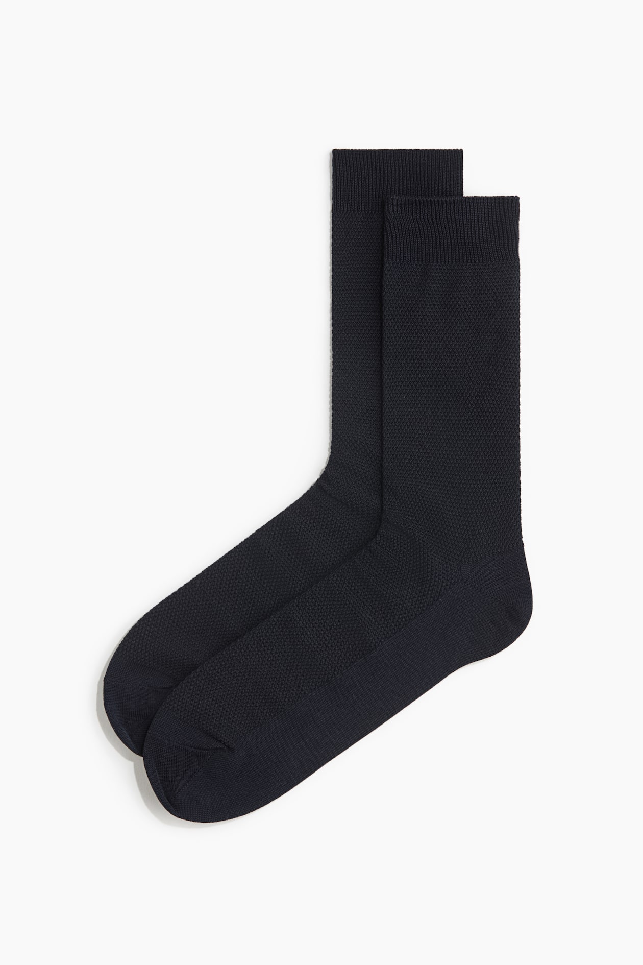 Piqué Socks - Navy blue - Men | H&M AU