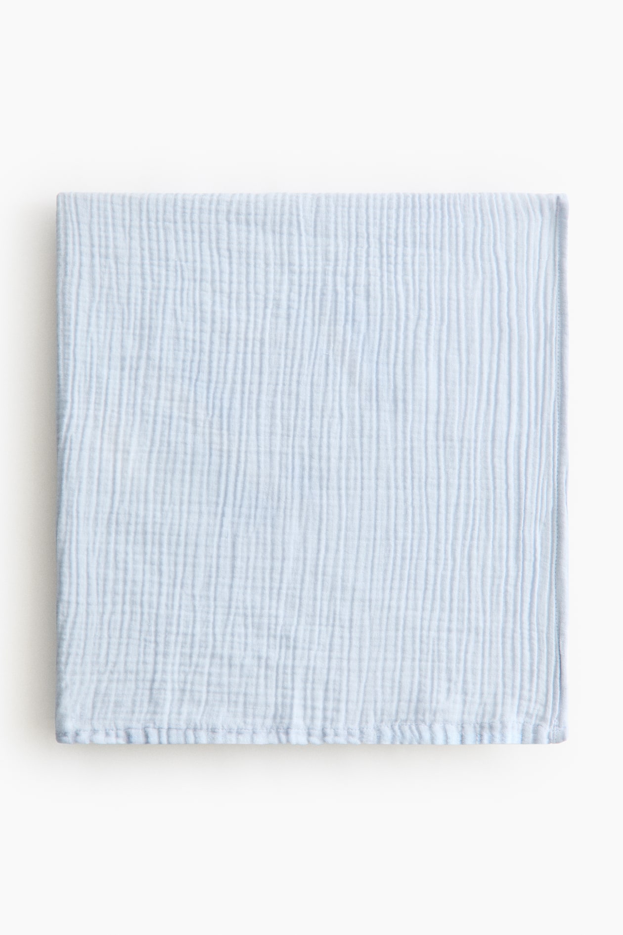 Light blue Cotton Muslin Baby Blanket at H&M Home | H&M US