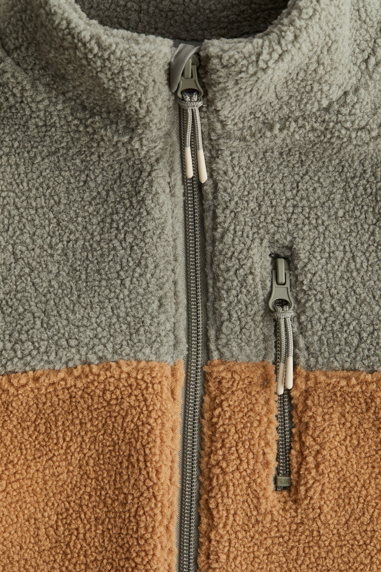 Teddy Jacket - Brown/color-block - Kids | H&M US