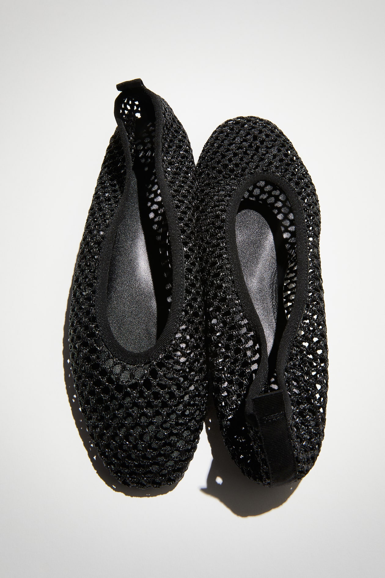 Women's Black Braided ballet pumps | H&M IE
