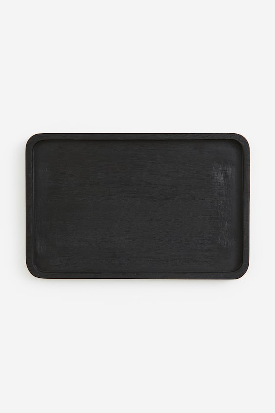 Wooden Tray - Black - Home All | H&M US