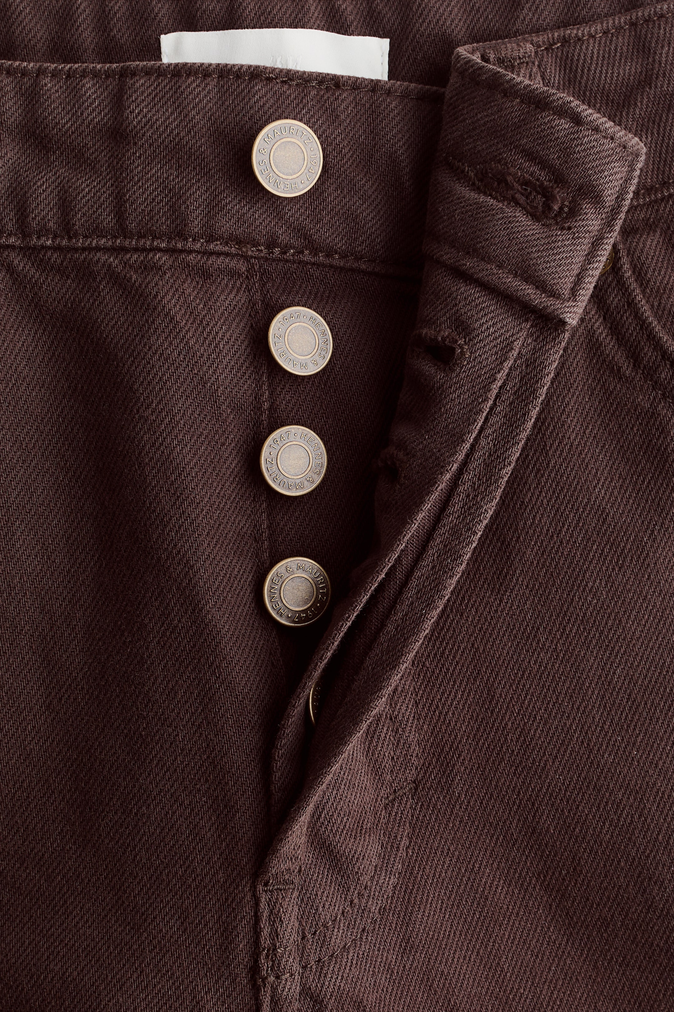 Wide Regular Jeans - Dark brown - Ladies | H&M PH