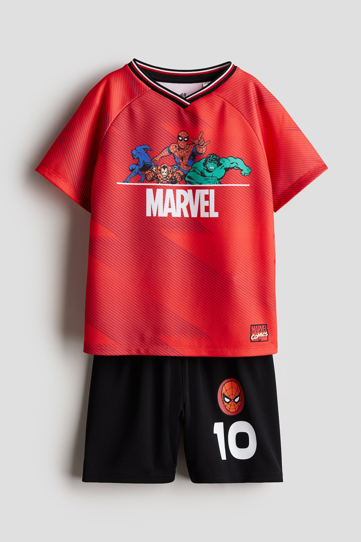 Red/The Avengers 2-piece football set for kids | H&M GB