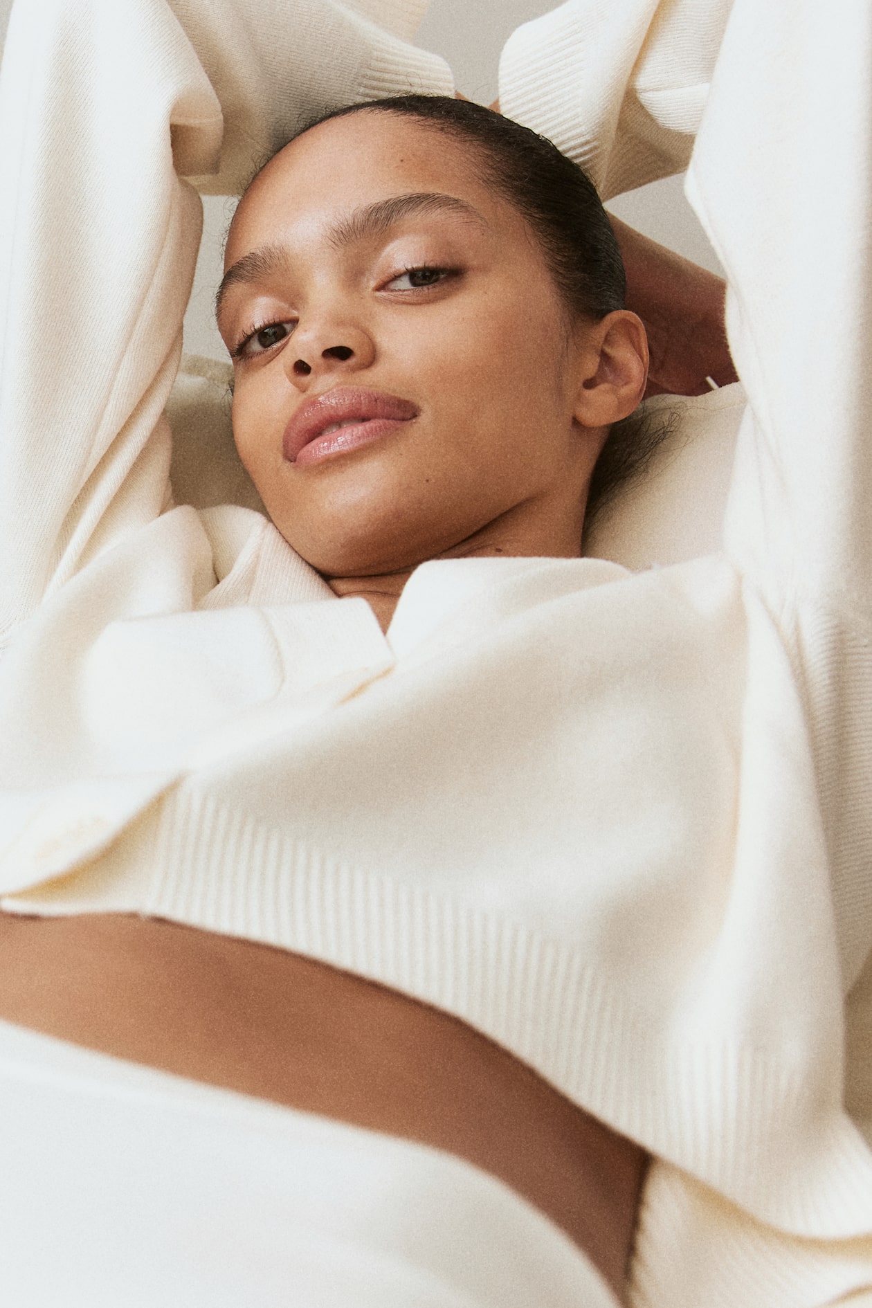 Fine-Knit Cardigan - Cream - Ladies | H&M US