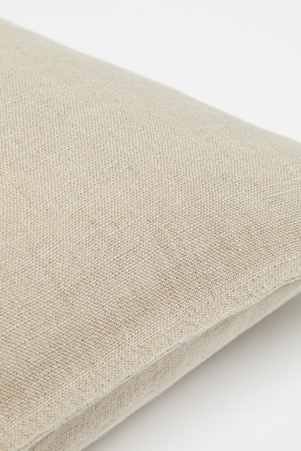 Linen Cushion Cover - Light beige - Home All | H&M US