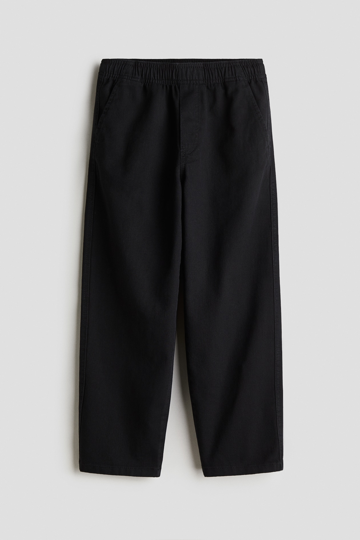 Joggers in twill di cotone - Nero - BAMBINO | H&M IT
