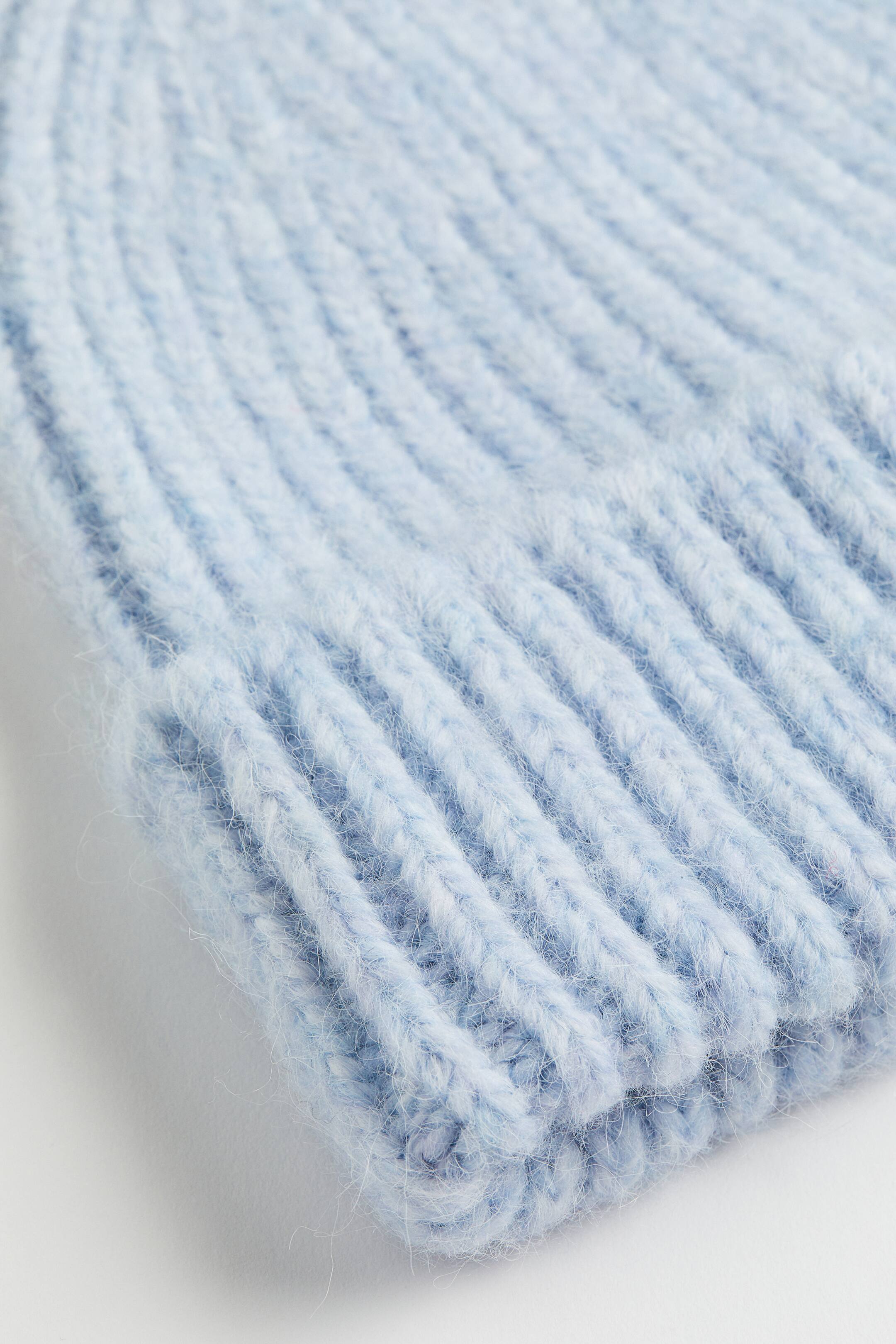 Knit Hat - Light blue - Ladies | H&M CA