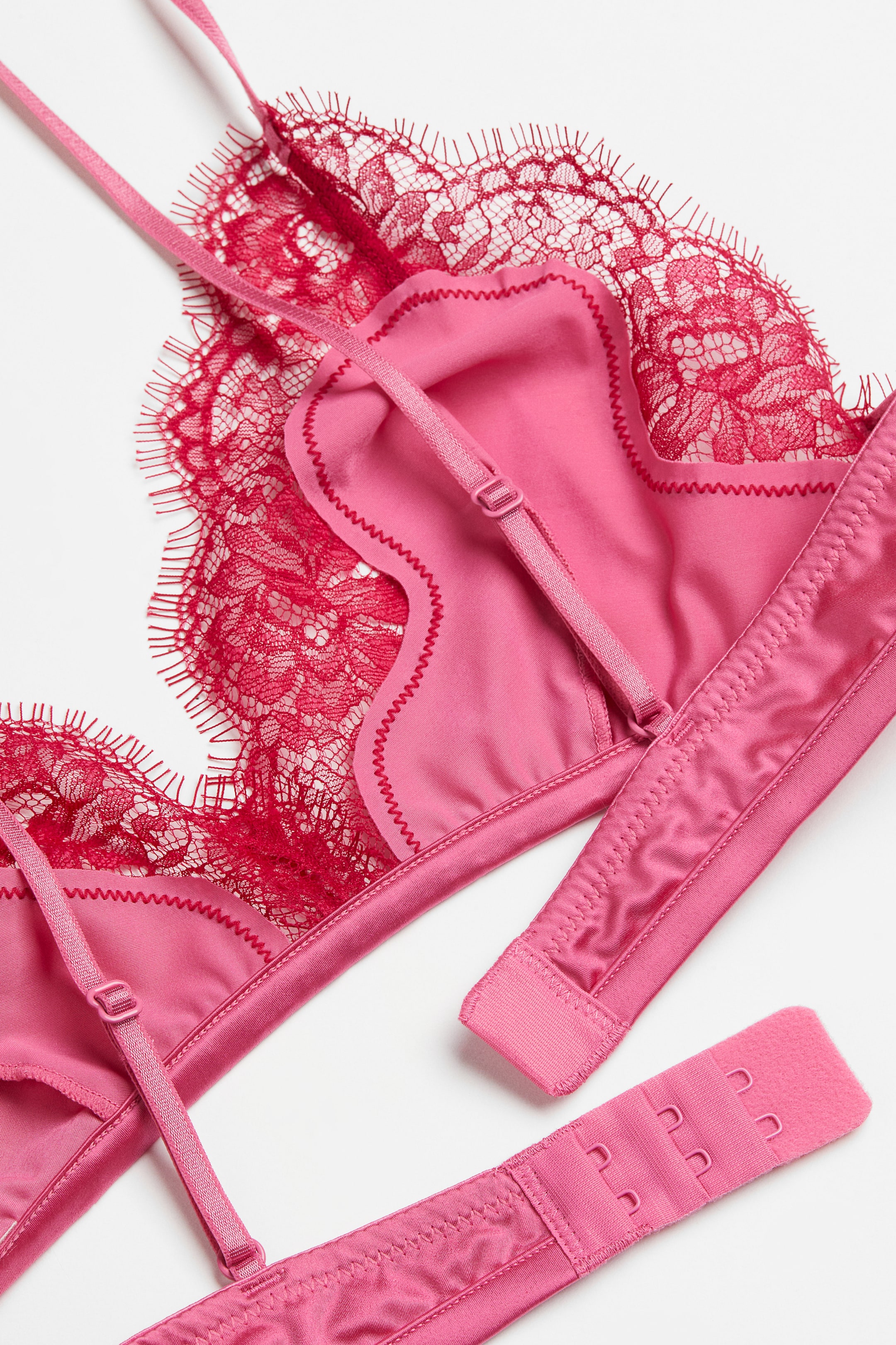 Soft Satin Bra - Pink - Ladies | H&M CA
