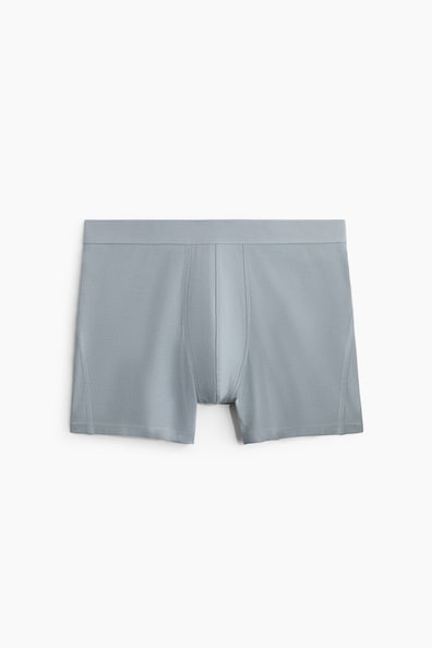 Lot de 10 boxers Lycra® mi-longs - Marron foncé/bleu canard - HOMME | H ...