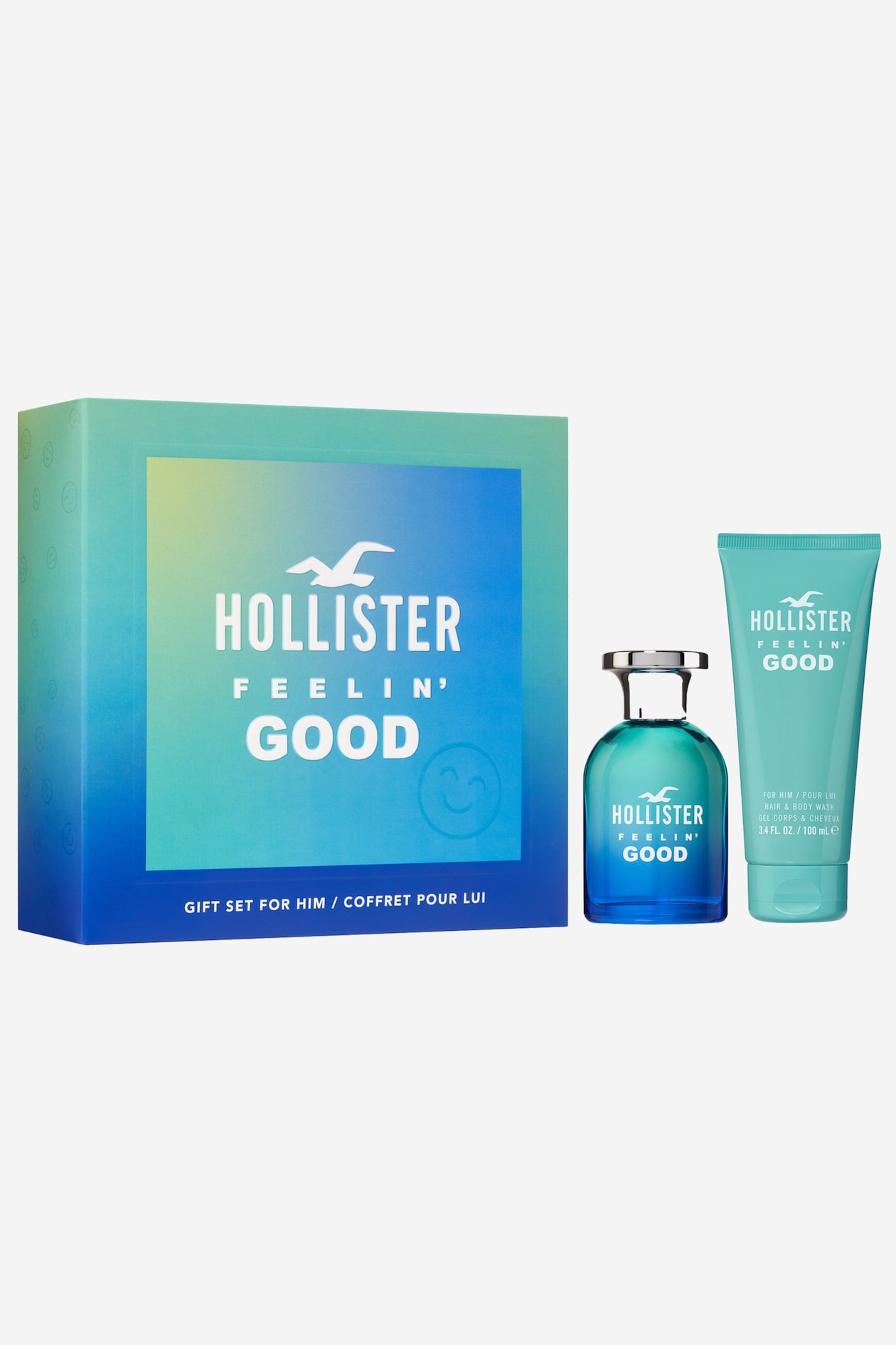 Hollister Gift Set Feelin' Good For Him - Fresh - Hollister - Beauty ...
