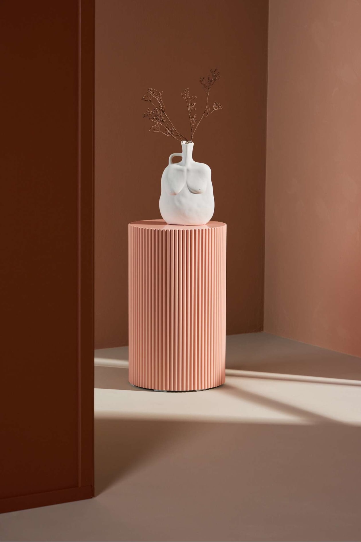 Lenox Table D’appoint - Mdf, Pêche - Venture Home - Home All | H&M FR