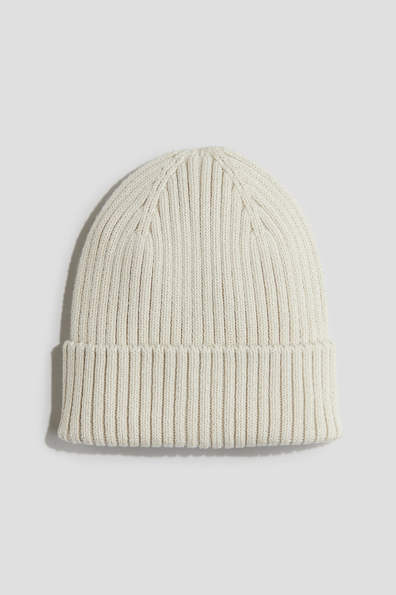 Rib-Knit Beanie - Beige - Kids | H&M US