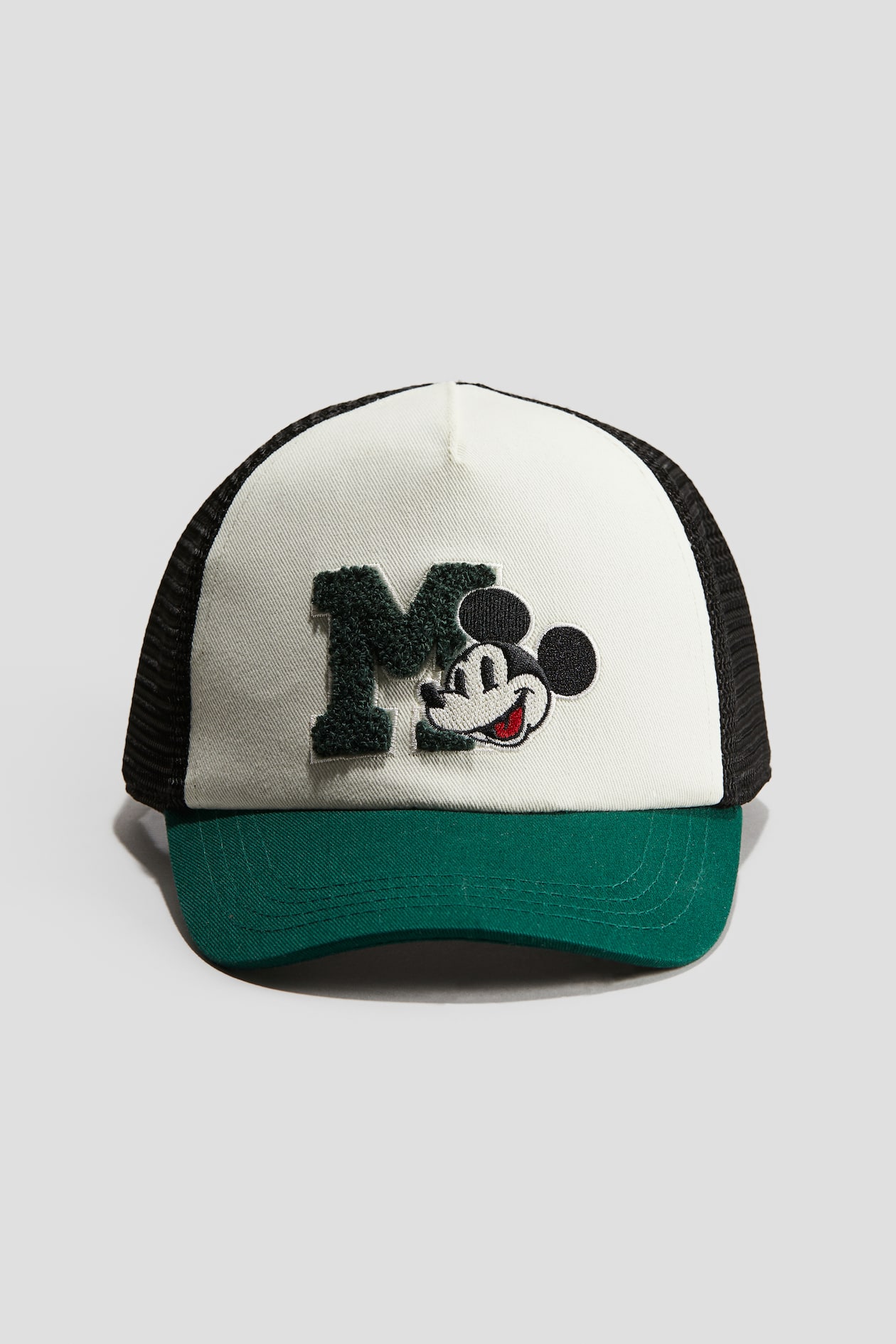 White/Mickey Mouse Trucker Cap with Motif for kids | H&M US