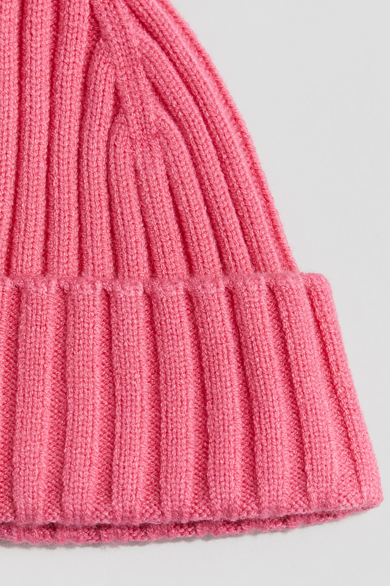 Wide-Rib Beanie - Pink - Kids | H&M US