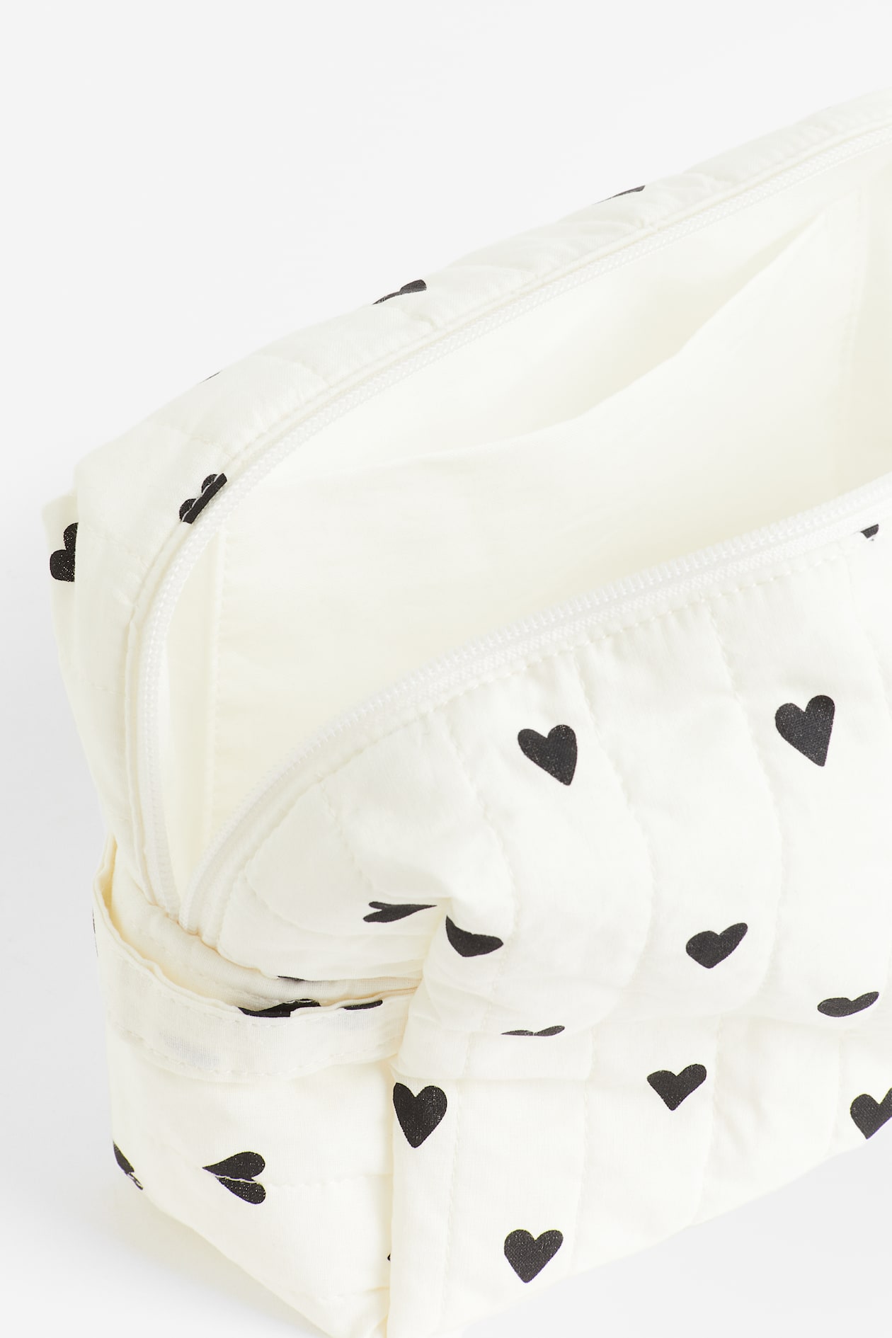 Patterned changing bag - White/Hearts - Home All | H&M GB