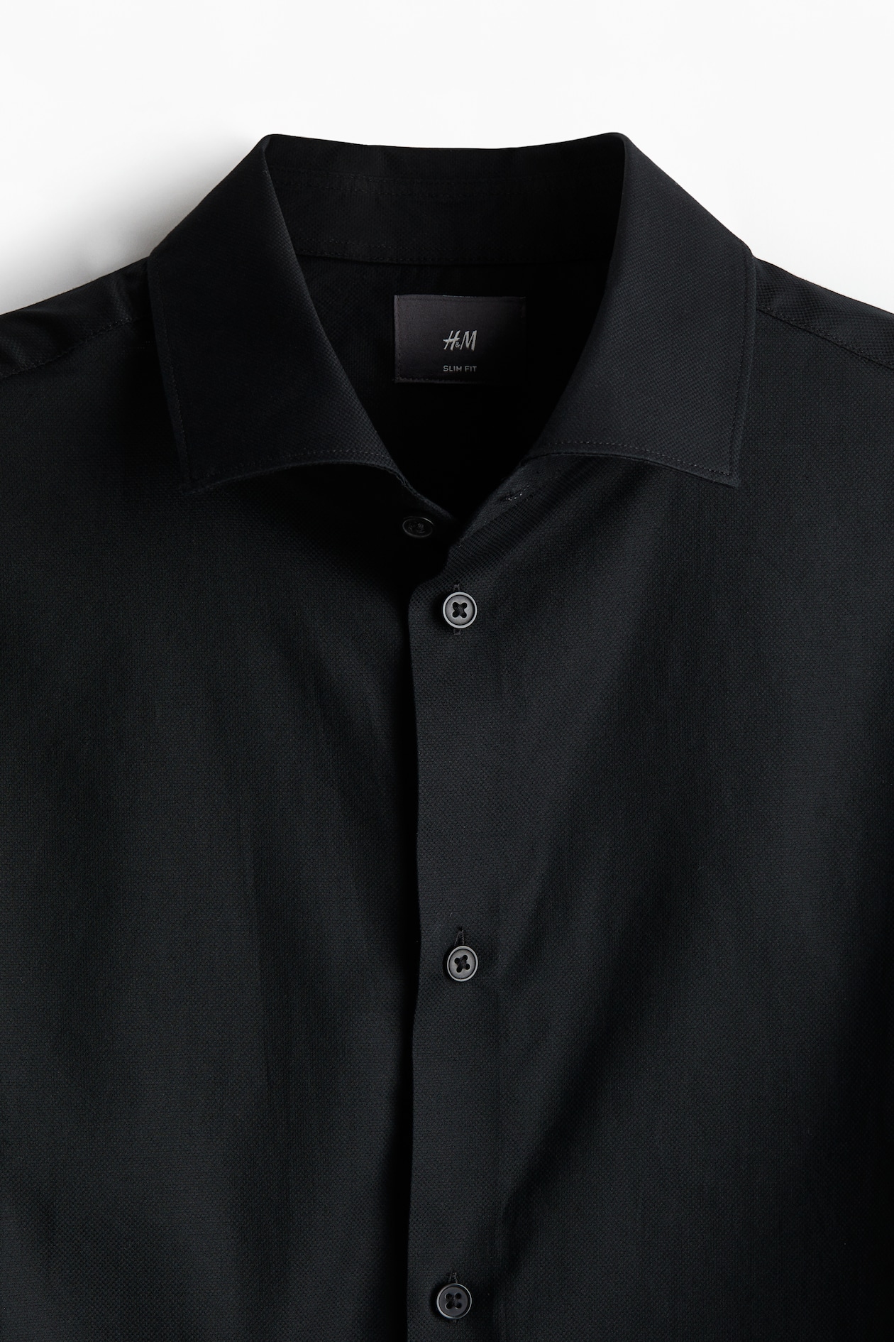 Slim Fit Shirt - Black - Men | H&M US
