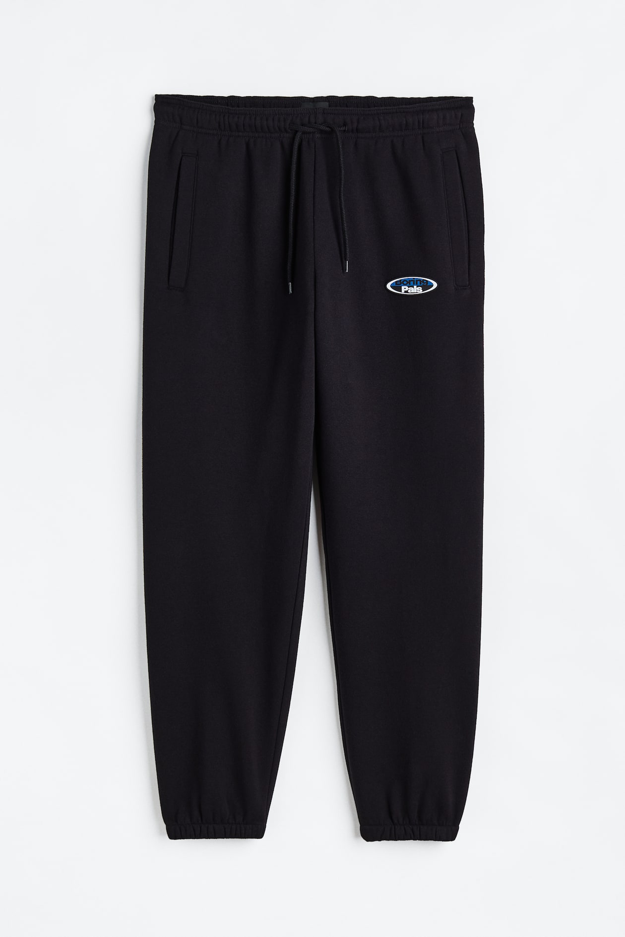 Bedruckte Sweatpants Relaxed Fit - Schwarz/Boring Pals - Men | H&M AT