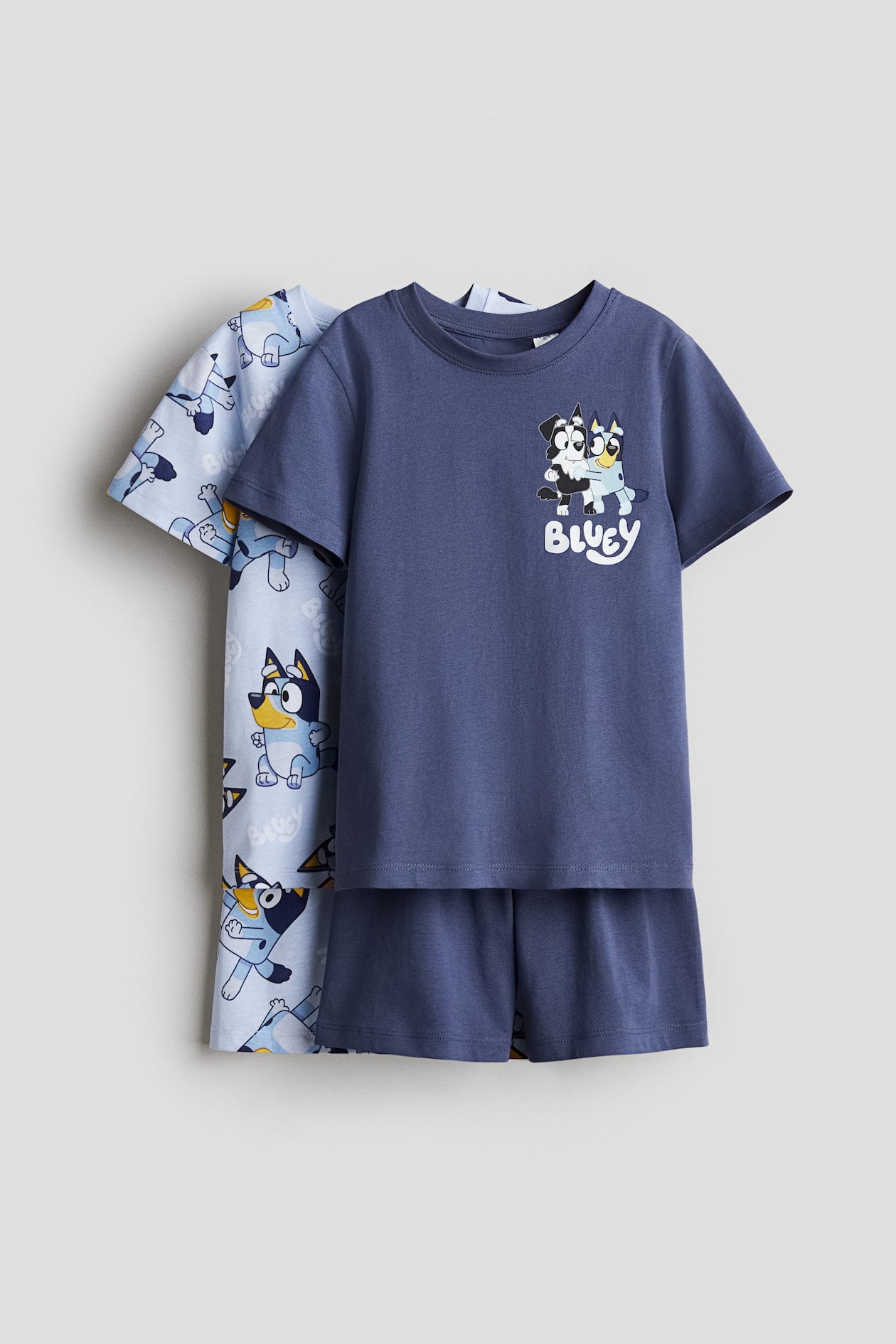 Pack de 2 pijamas estampados - Azul/Bluey - NIÑOS | H&M ES