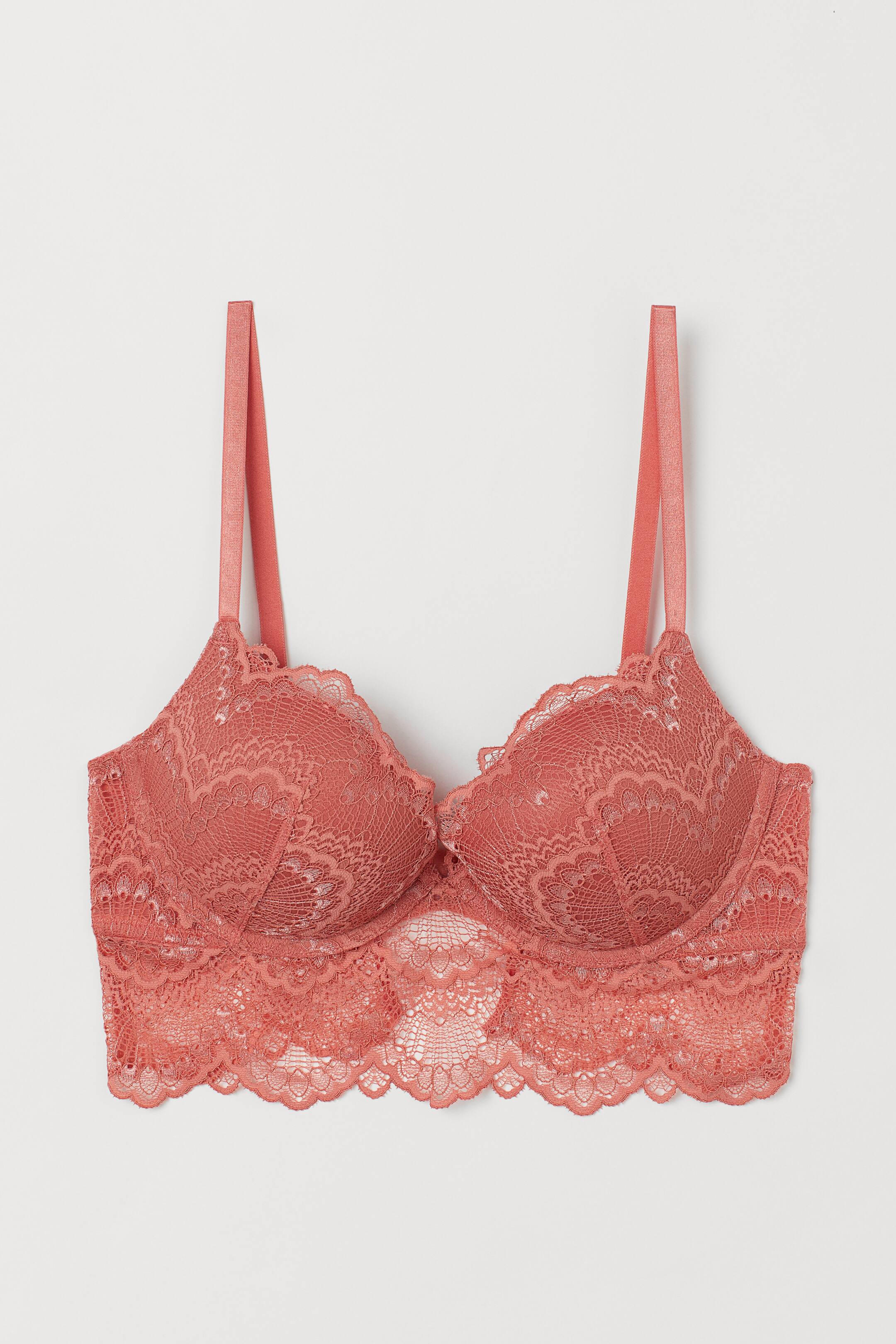 Super Push-up Bralette - Terracotta pink - Ladies | H&M US