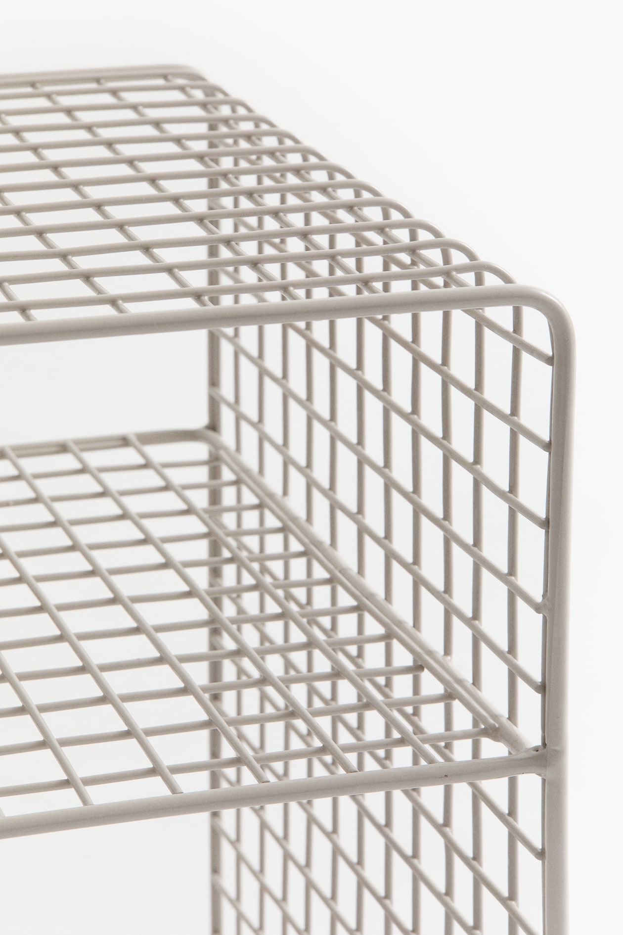 Light beige Metal Wire Nightstand at H&M Home | H&M US