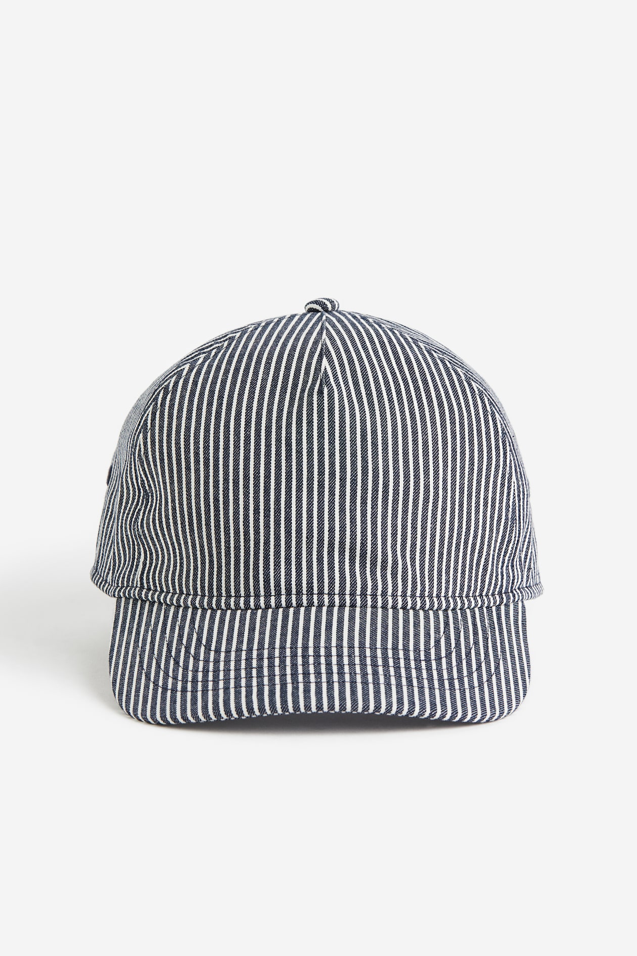 Men’s Blue/white striped Twill Cap | H&M US