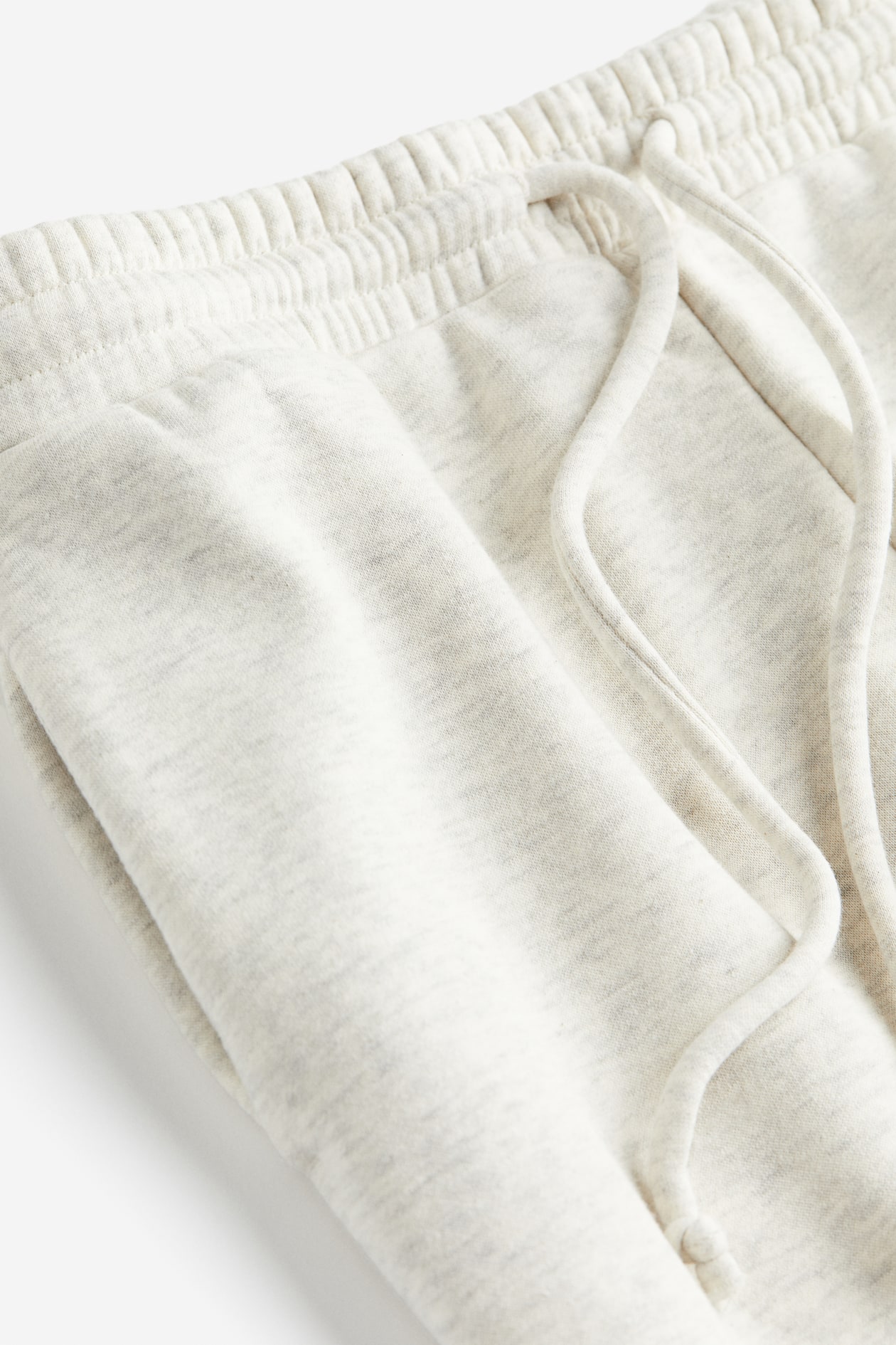 Women's Cream melange Wide-cut Sweatpants | H&M PH