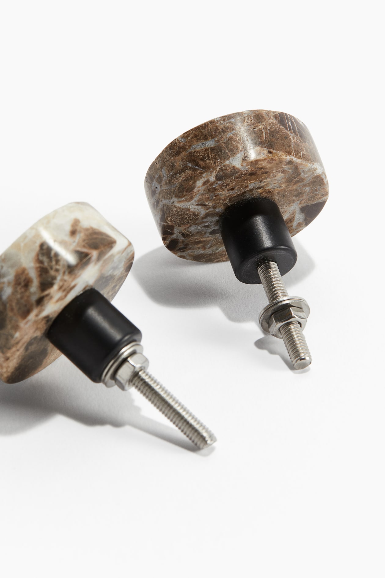 2-pack Marble Knobs - Brown - Home All | H&M US