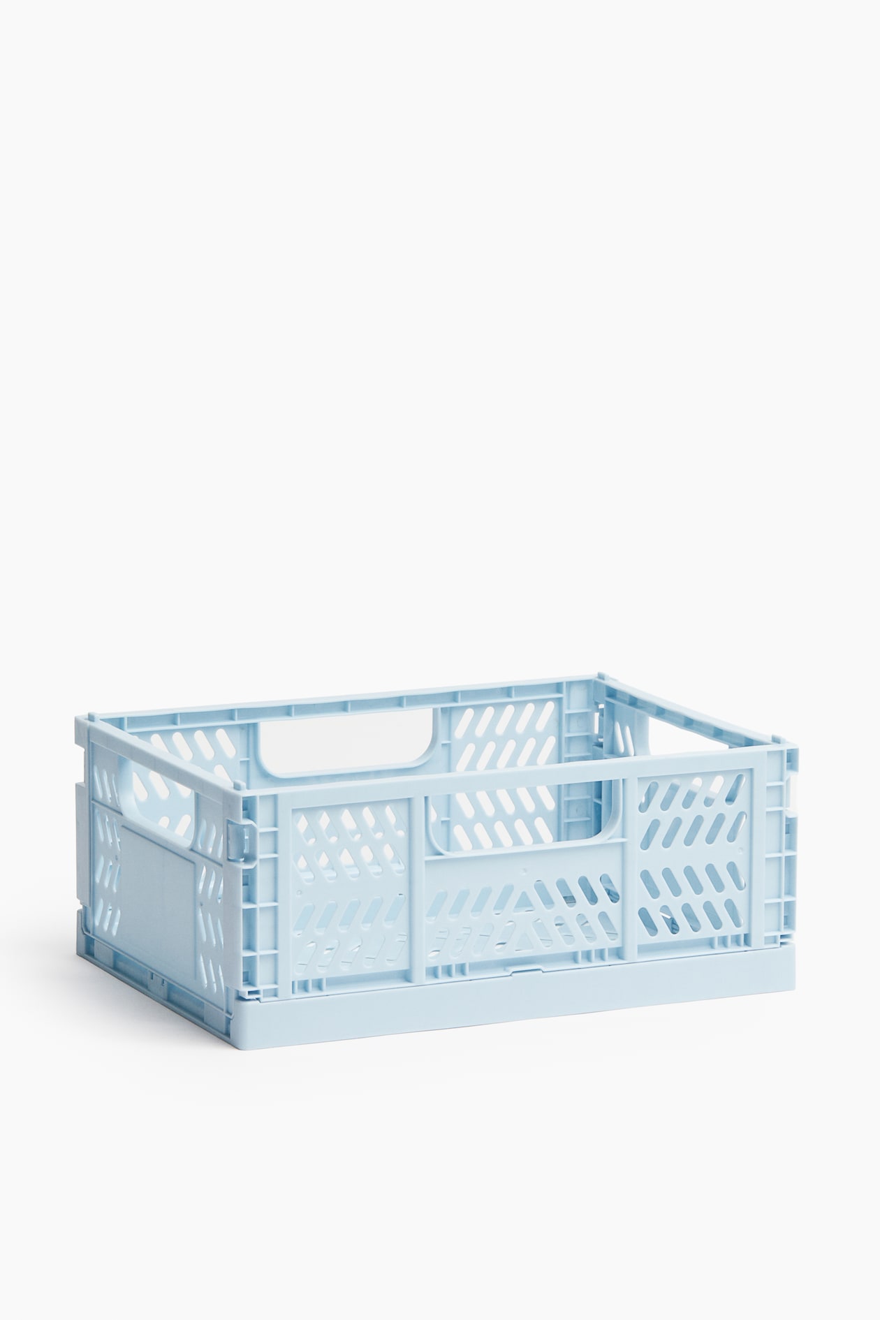 Foldable Storage Crate - Light blue - Home All | H&M US