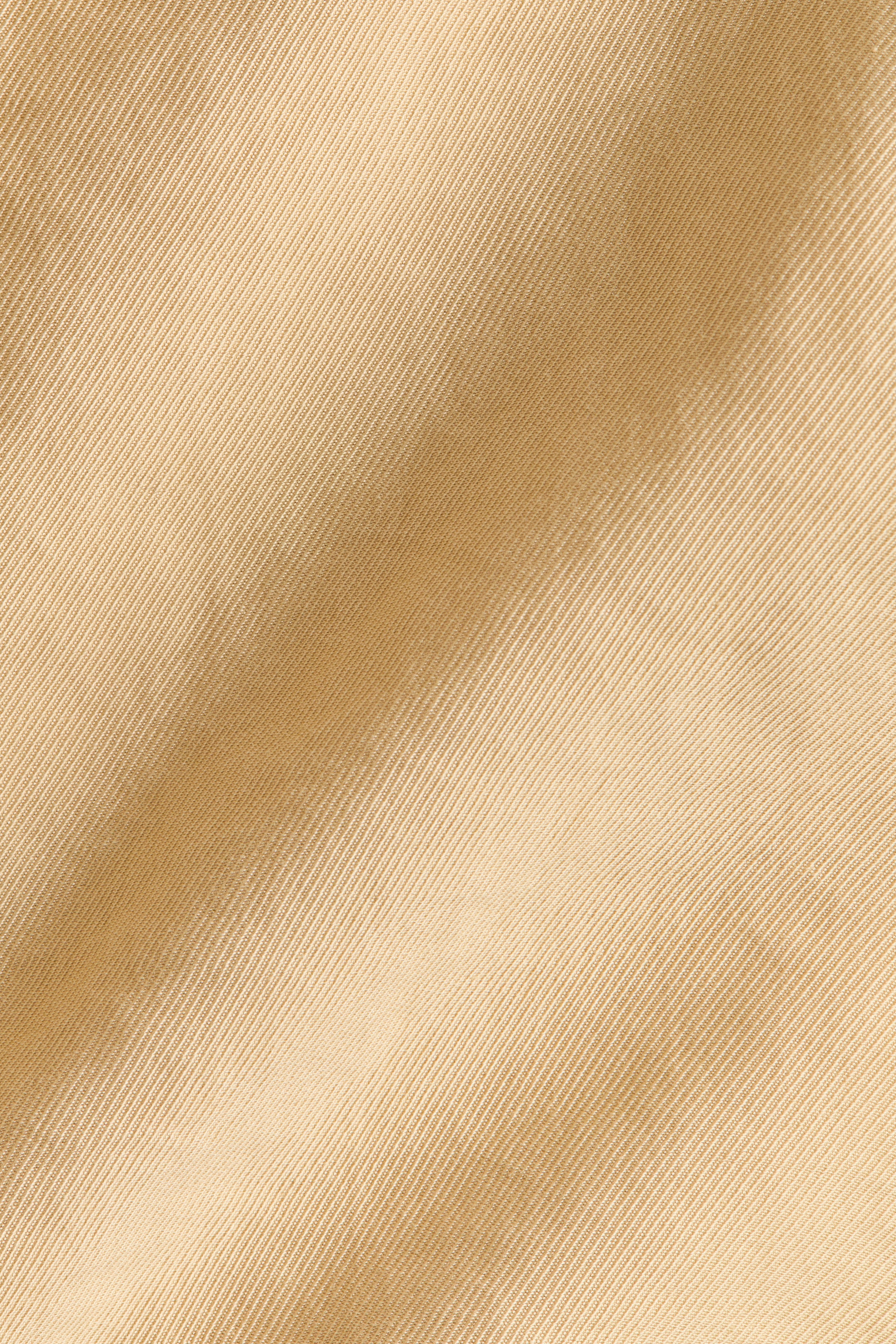 Women's Beige Straight lyocell-blend trousers | H&M IE