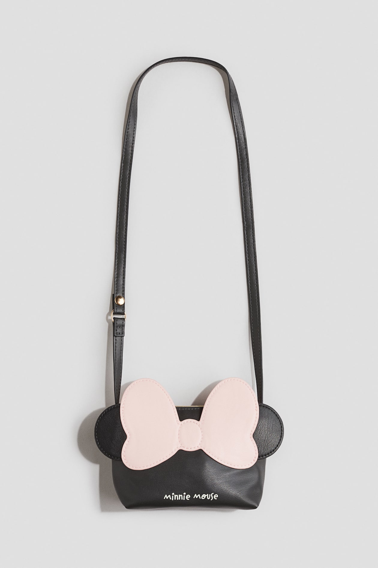 Black/Minnie Mouse Appliquéd Shoulder Bag for kids | H&M US