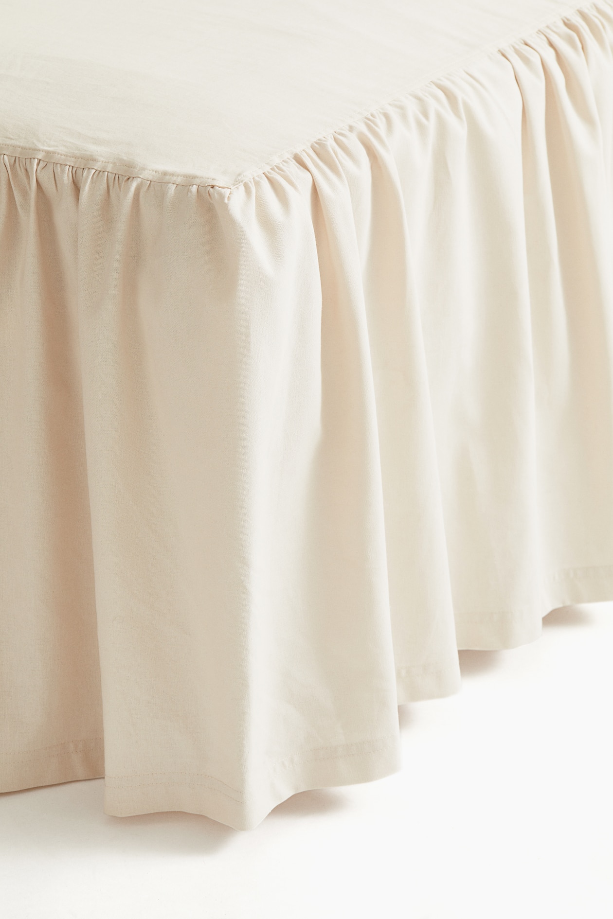 Betthussen | Volants, Bettrock | Leinen | King Size | H&M DE