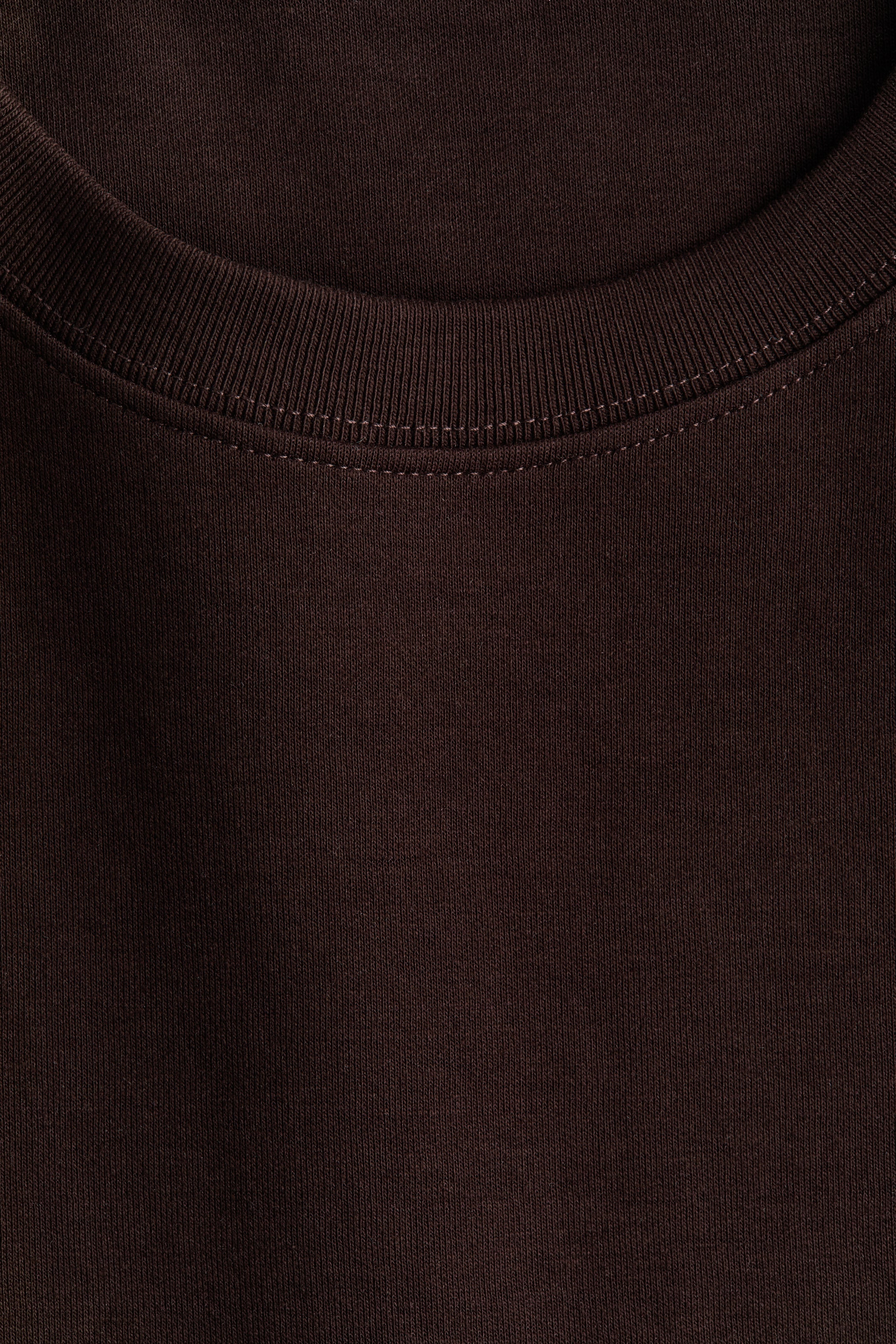 Interlock T-shirt - Dark brown - Ladies | H&M IN