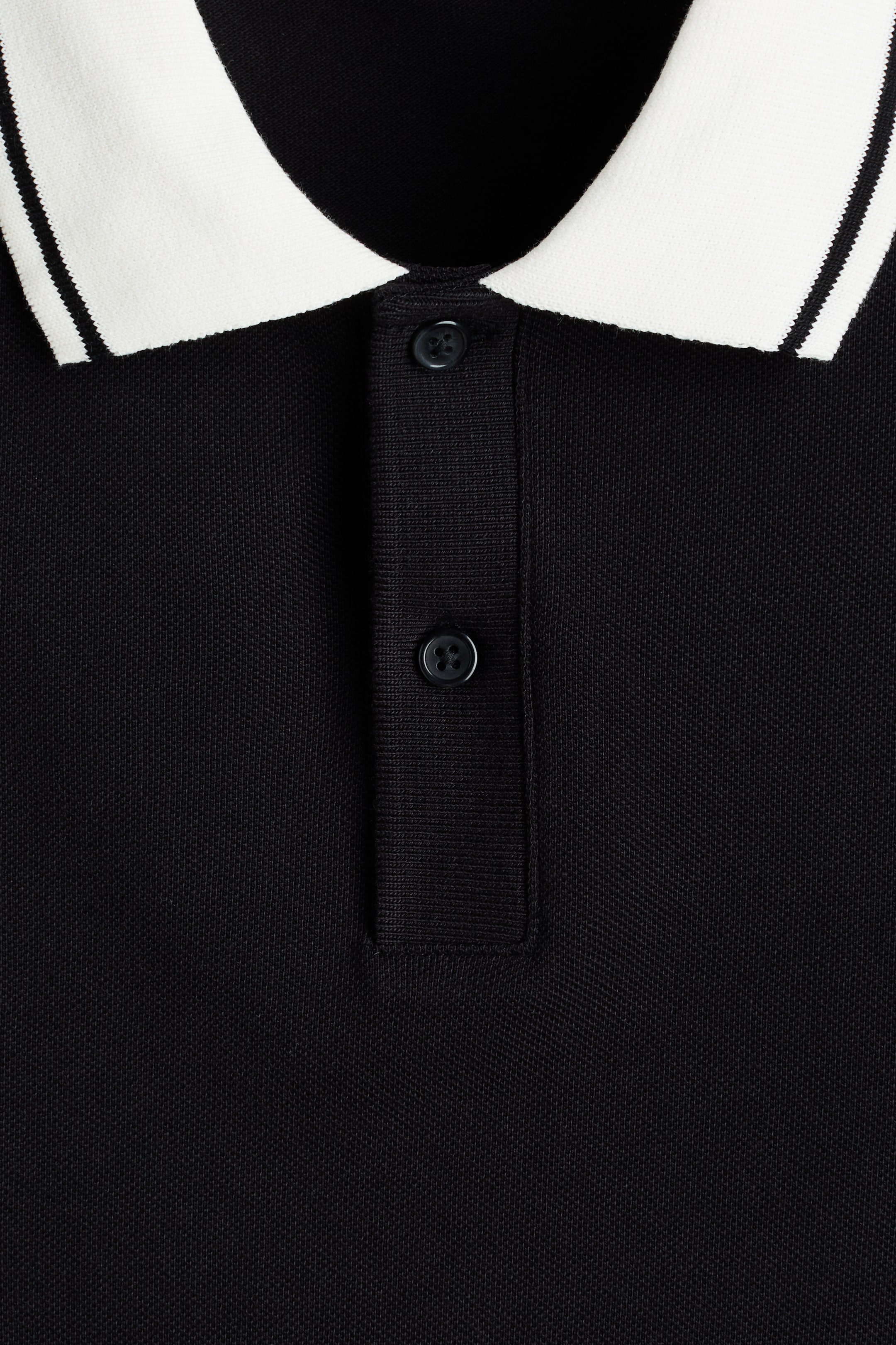 Polo Shirt - Black - Men | H&M US