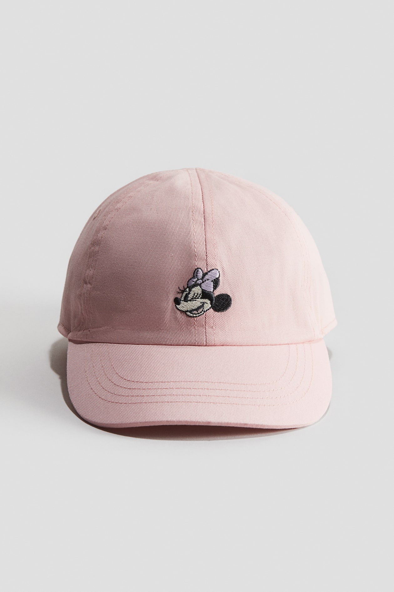 Mũ lưỡi trai cotton - Màu hồng nhạt/Chuột Minnie - Kids | H&M VN