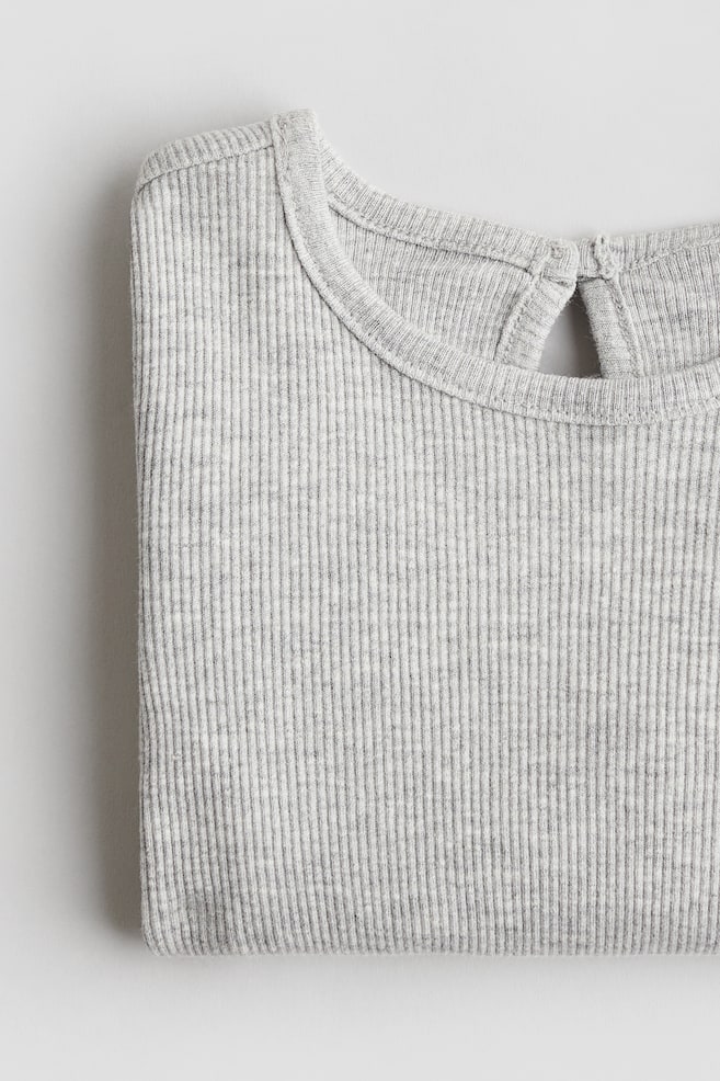 2-piece Denim Dress and Top Set - Light pink/gray - Kids | H&M US